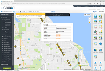 uGRIDD - Georeferencing Your Infrastructure Data on Map